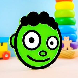 Pablo PBS Kids Face Figure Pretend Play Kid Toy 3D Printed Dash Dot PBS ...