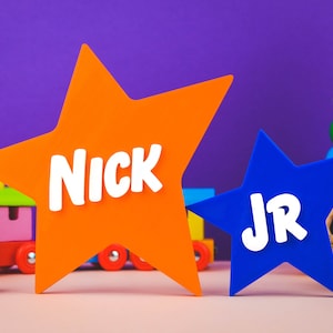 Nick Jr Stars Logo 3D Printed Logo Kids Toy - Etsy