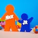 Nick Jr 3D Printed Logo Clasic Version Nickelodeon Junior - Etsy
