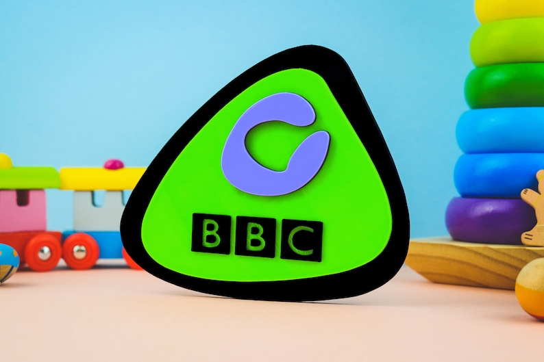CBBC Logo 3D Printed Pretend Play Kids Toy Gift 3D Printing - Etsy