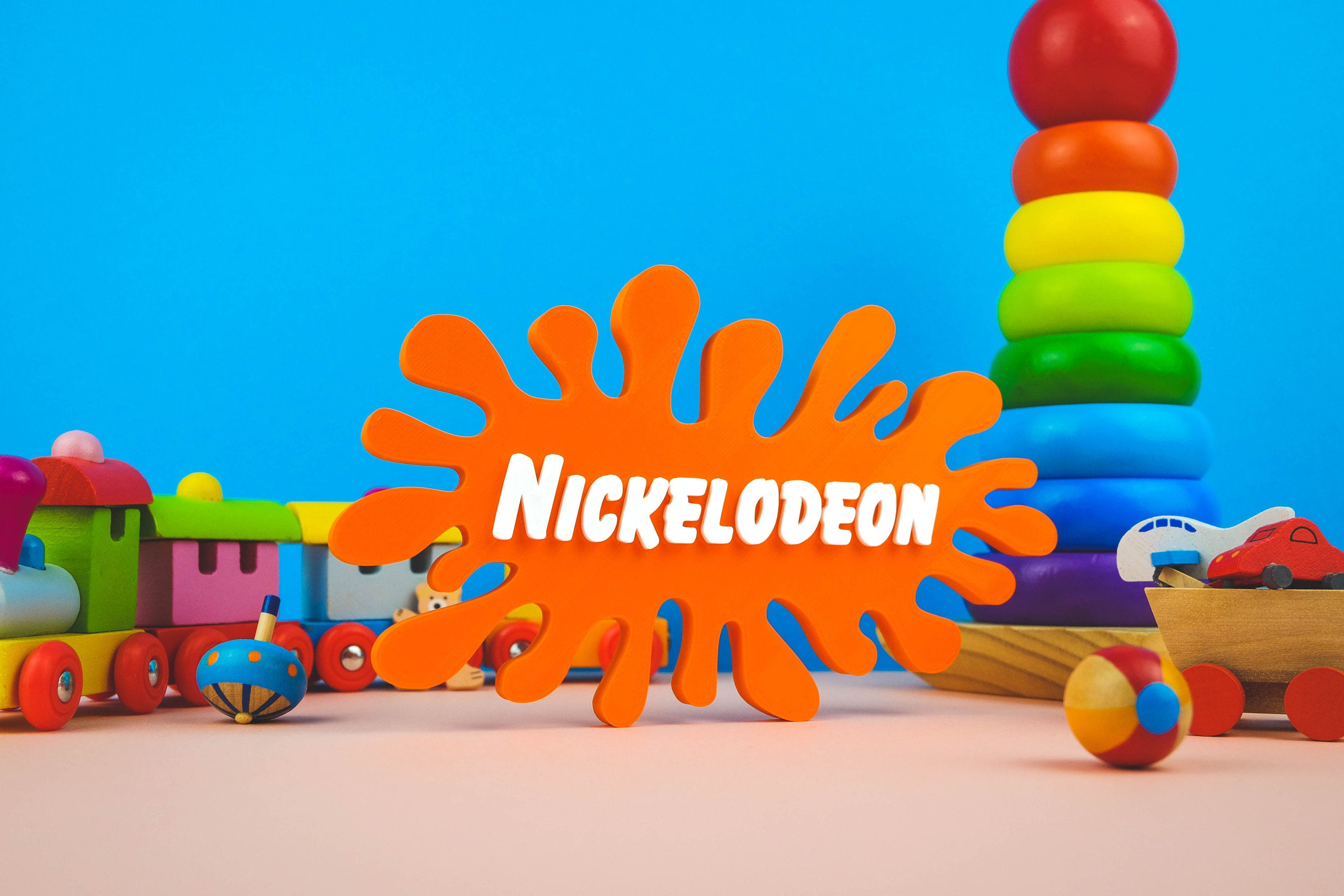 Nickelodeon 3D Printed Clasic Logo Kids Toy Pretend Play 20th - Etsy UK