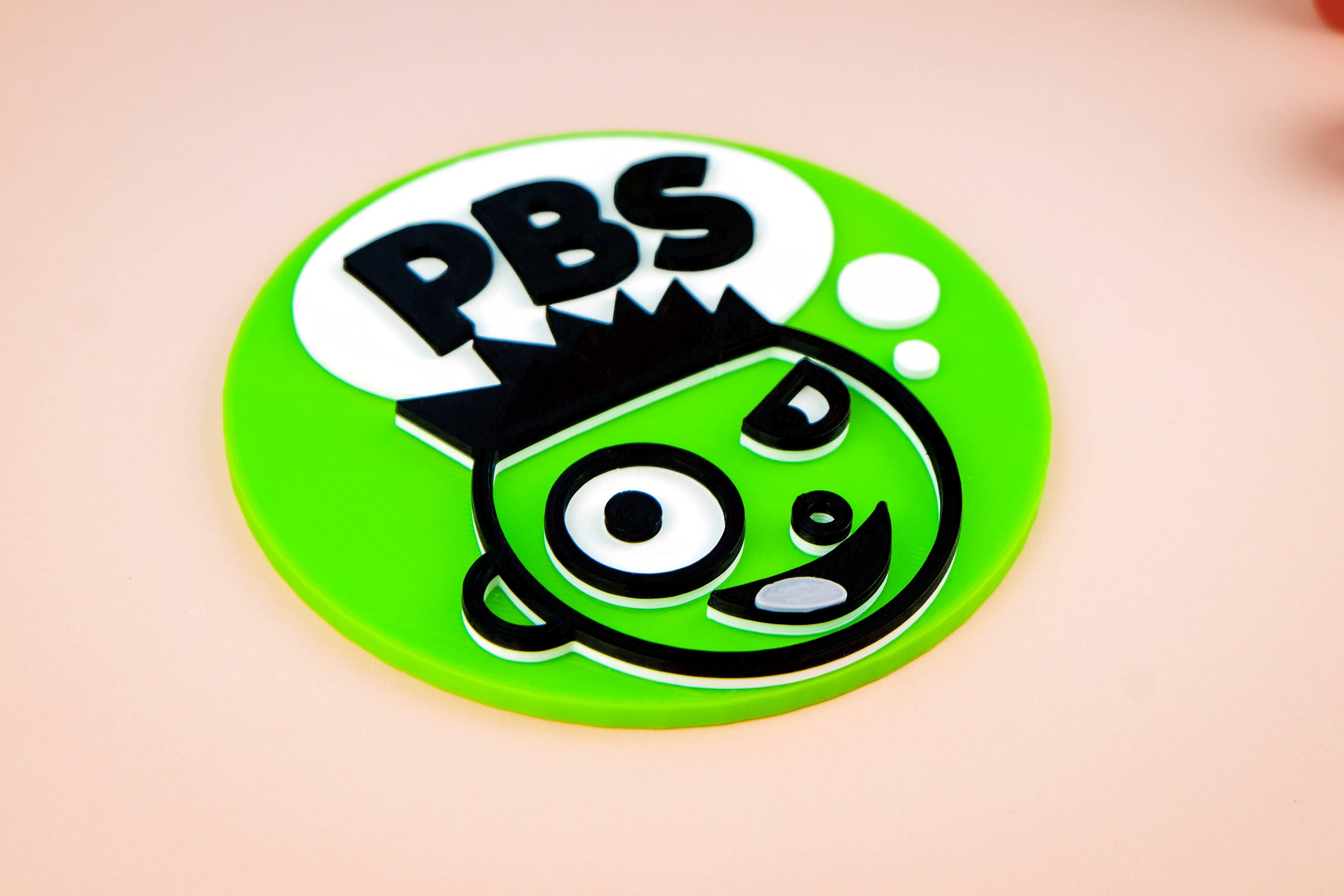 PBS Kids 3D Printed Logo Dash Dot Kid Toy Gift Pretend Play 3D - Etsy ...