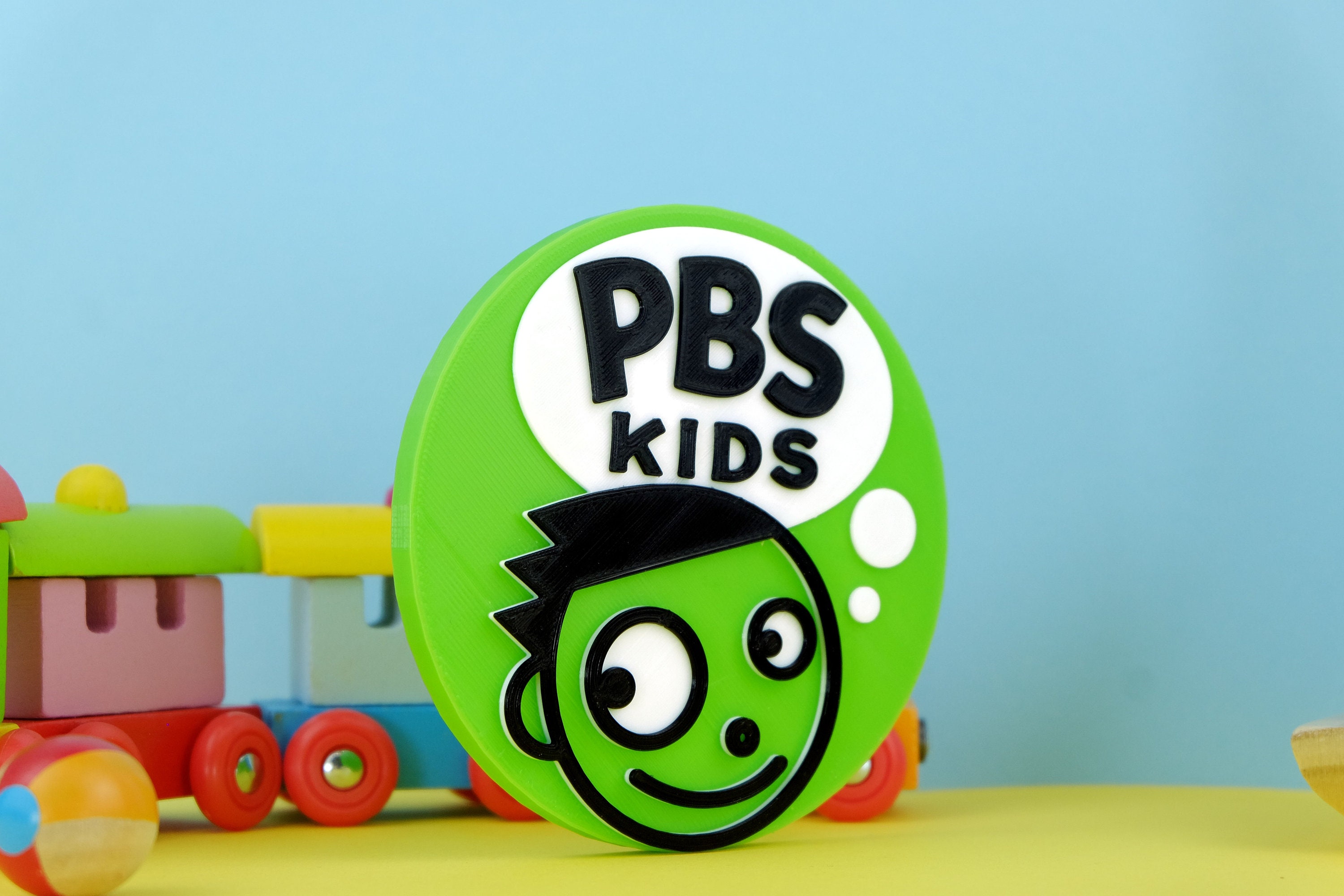 Dash PBS Kids 3D Printed Logo - Etsy Ireland