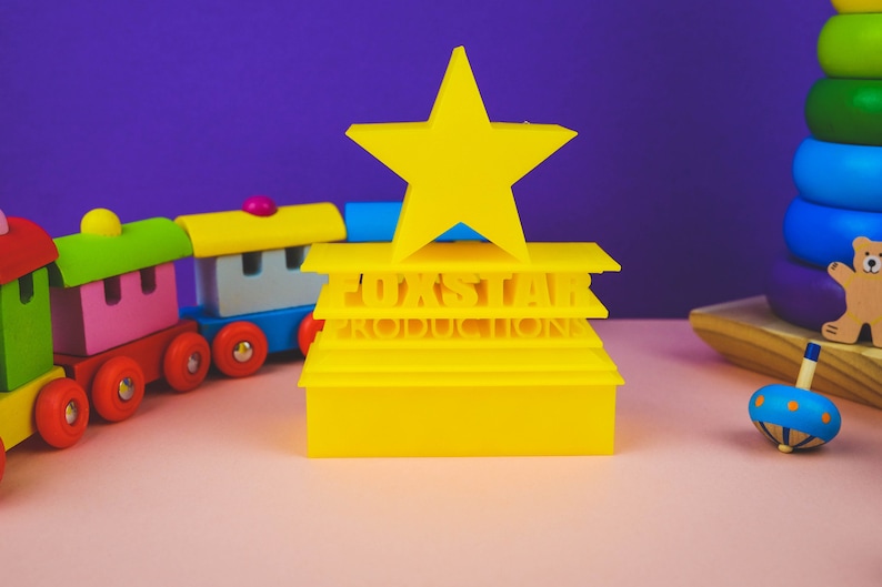 Fox Star Productions 3D Printed Logo - Etsy