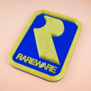 Rareware Logo 3D Printed Pretend Play Kids Toy 3D Printing Warner Bros ...
