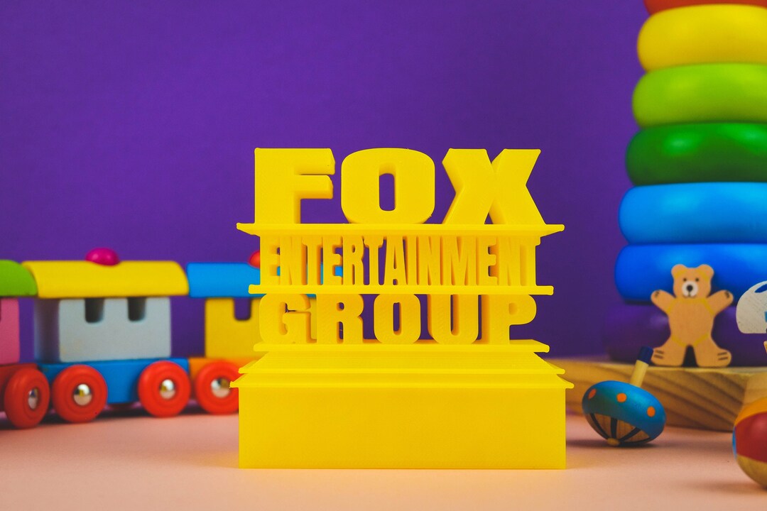 Fox Entertainment Group 3D Printed Logo - Etsy