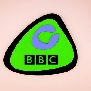 CBBC Logo 3D Printed Pretend Play Kids Toy Gift 3D Printing Kid Movie ...