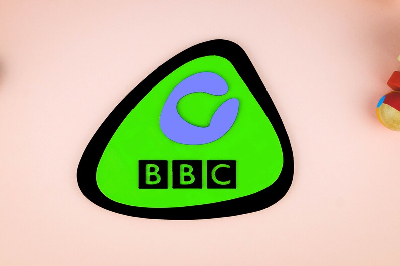 CBBC Logo 3D Printed Pretend Play Kids Toy Gift 3D Printing - Etsy