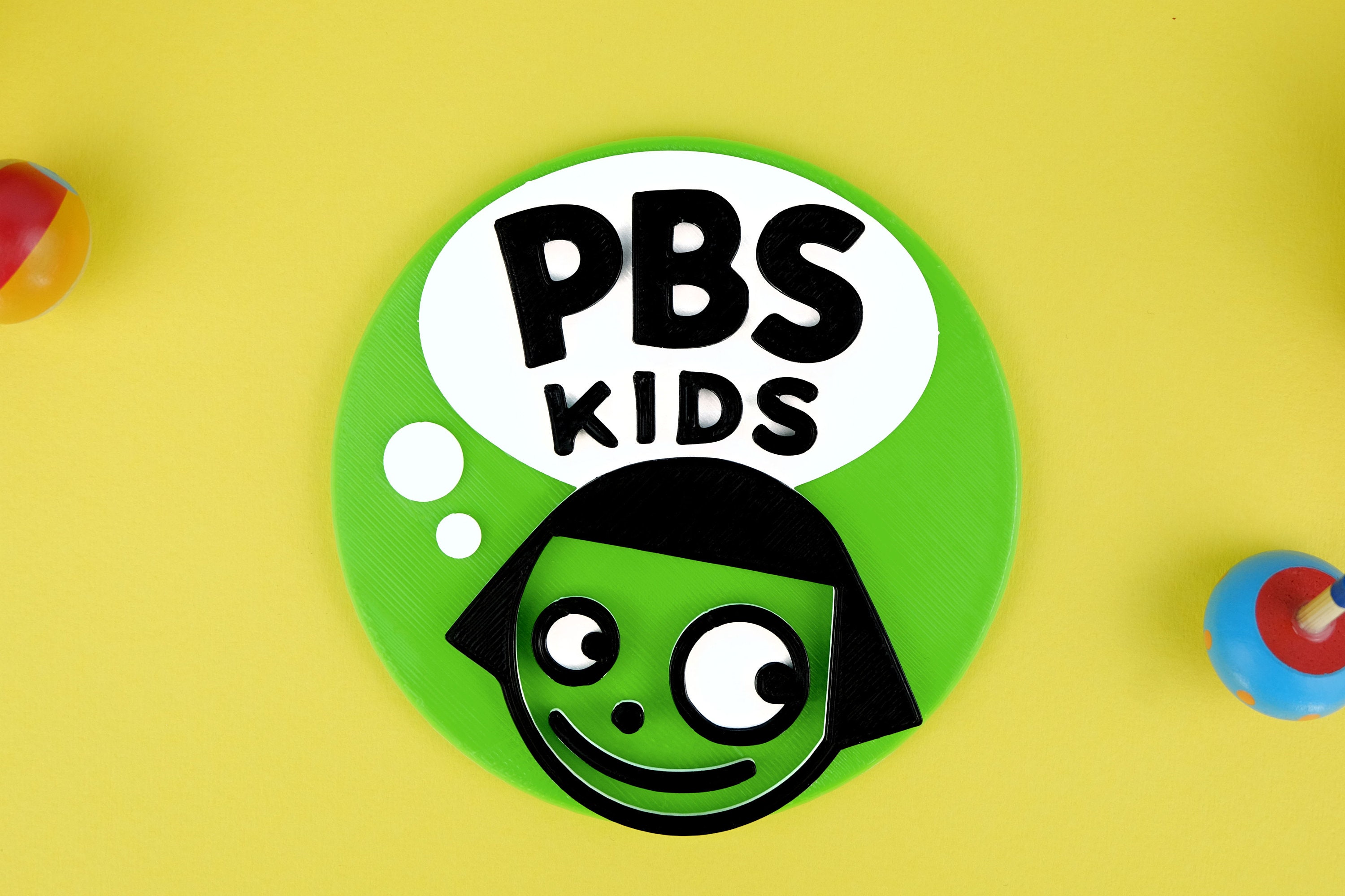 Dot PBS Kids 3D Printed Logo - Etsy Hong Kong