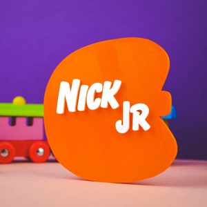 Nick Jr Leaf 3D Printed Logo Nickelodeon Junior - Etsy