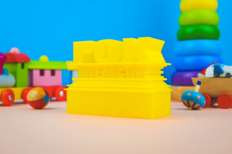 Fox Interactive 3D Printed Logo - Etsy