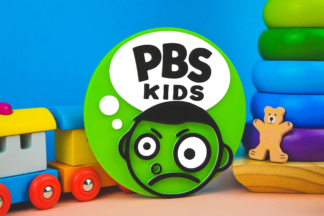 PBS Kids Angry 3D Printed Logo - Etsy Canada