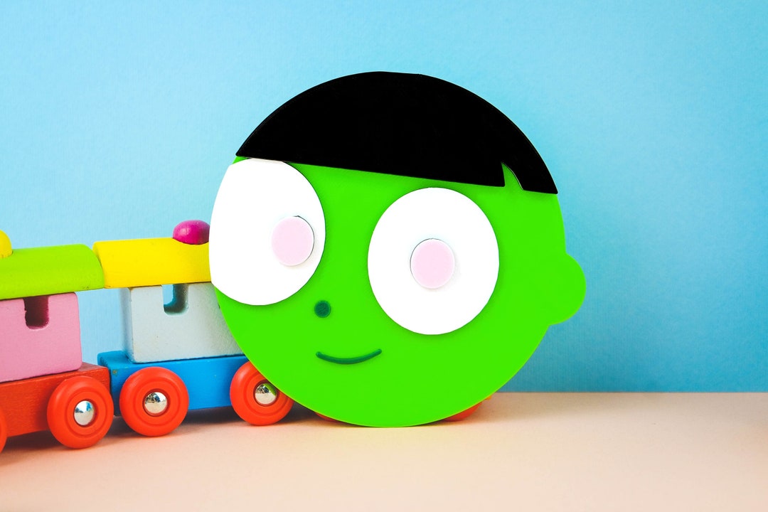 Frank PBS Kids Face Figure Pretend Play Kid Toy 3D Printed Dash Dot PBS ...