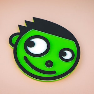 Dash Face PBS Kids 3D Printed Logo - Etsy