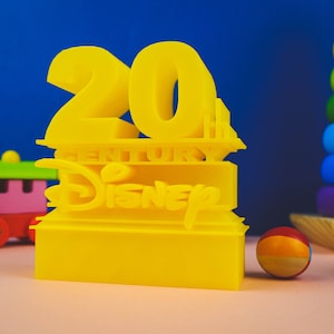 20th Century Disney 3D Printed Logo - Etsy