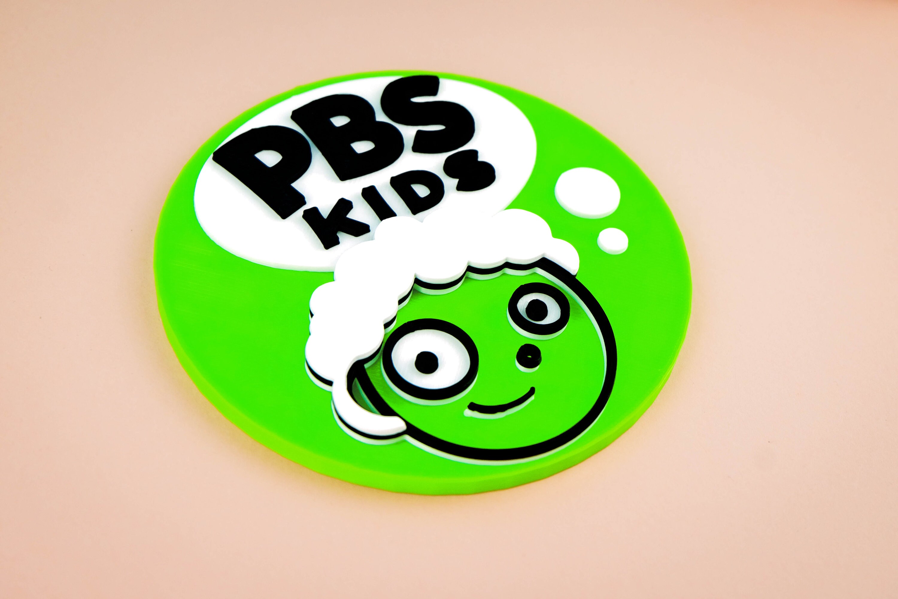 Donnel PBS Kids 3D Printed Logo Dash Dot Kid Toy Gift Pretend - Etsy