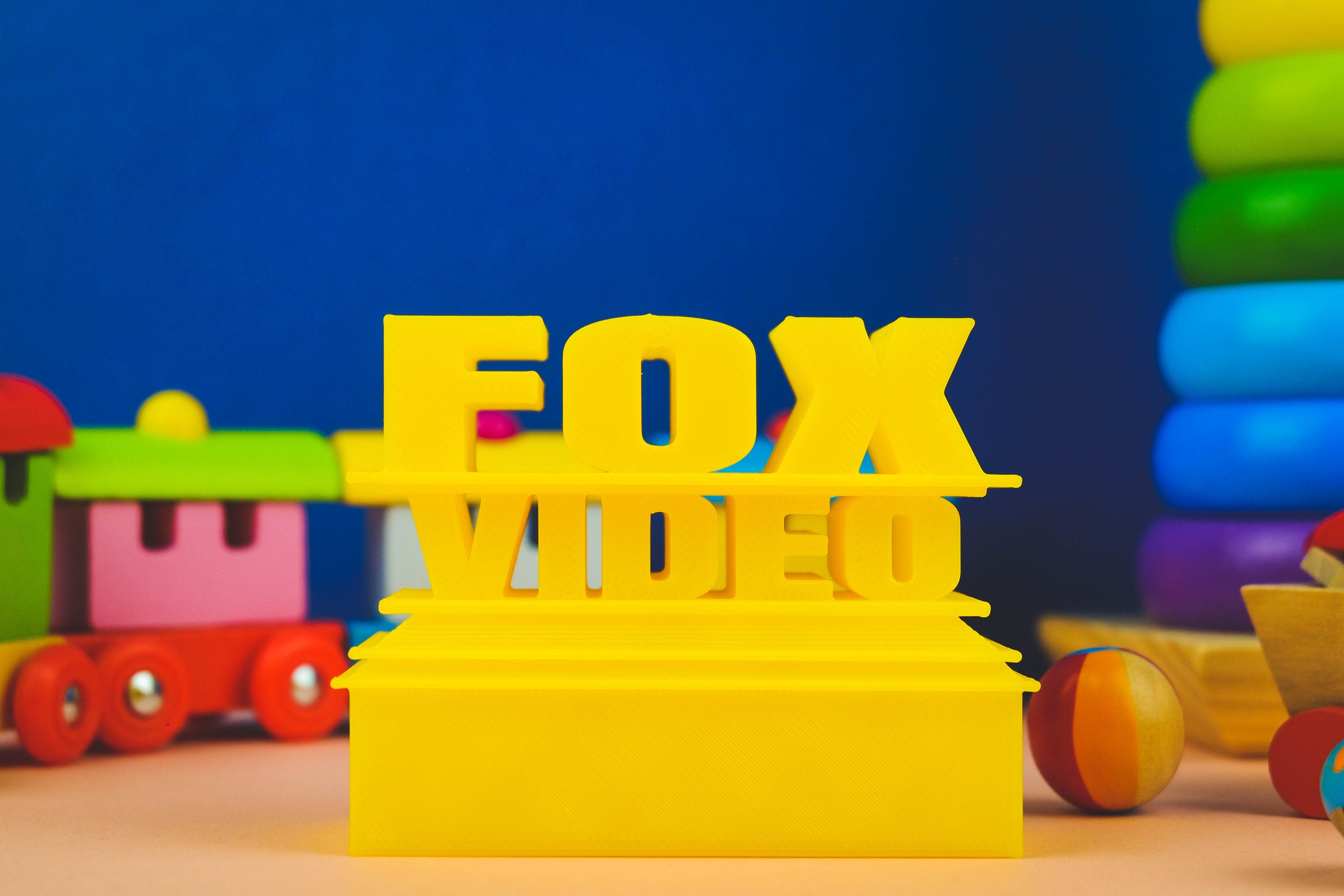 Fox Video 3D Printed Logo - Etsy