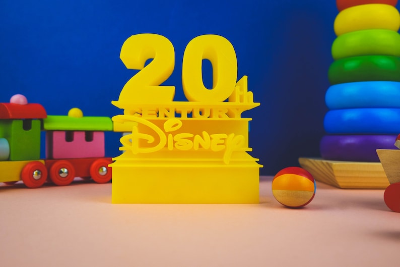 20th Century Disney 3D Printed Logo - Etsy