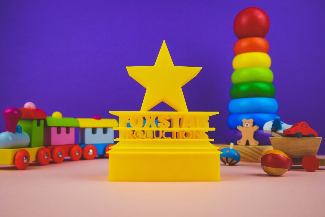 Fox Star Productions 3D Printed Logo - Etsy