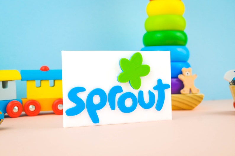 Sprout 3D Printed Logo Pretend Play TVOKIDS 20th Century Fox - Etsy