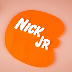 Nick Jr Leaf 3D Printed Logo Nickelodeon Junior - Etsy