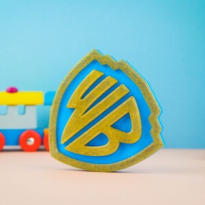 Warner Bros Logo 3D Printed Pretend Play Kids Toy 3D Printing Movie ...