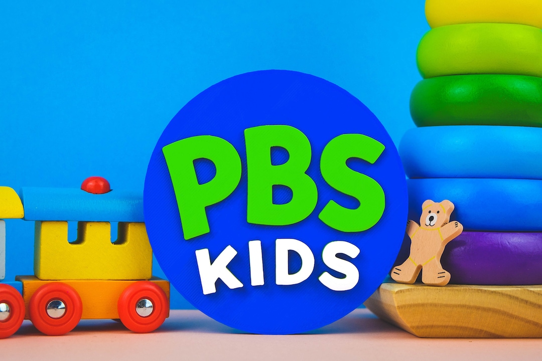 PBS Kids 3D Printed Logo - Etsy