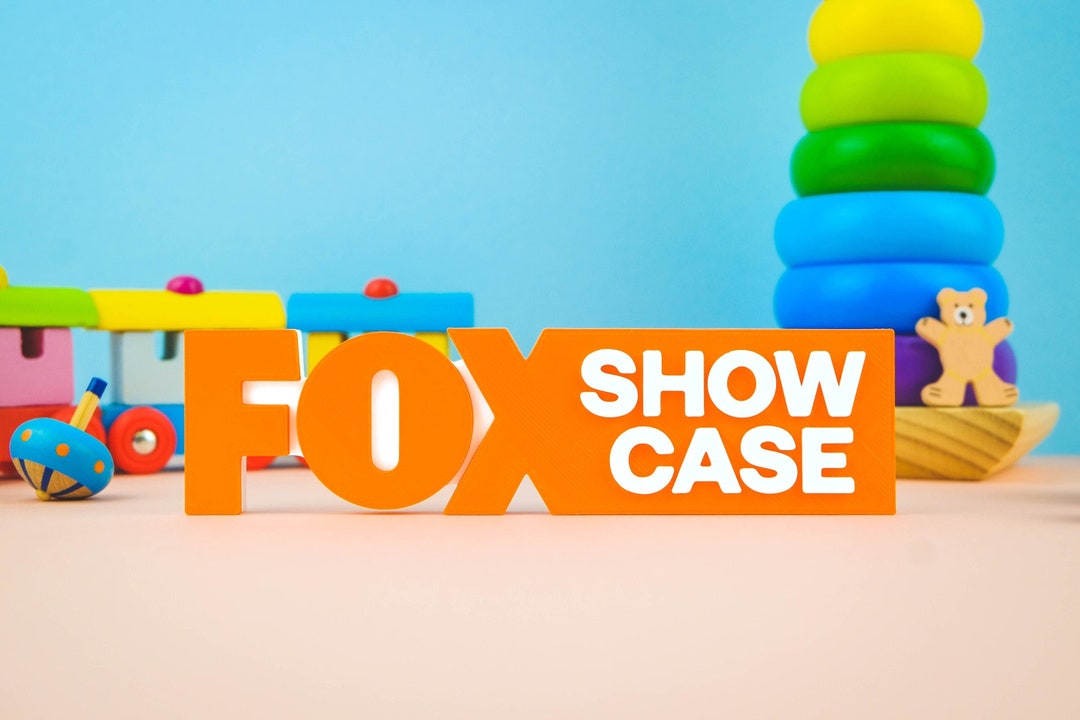 Fox Showcase Logo 3D Printed Pretend Play Kids Toy 3D Printing Warner ...