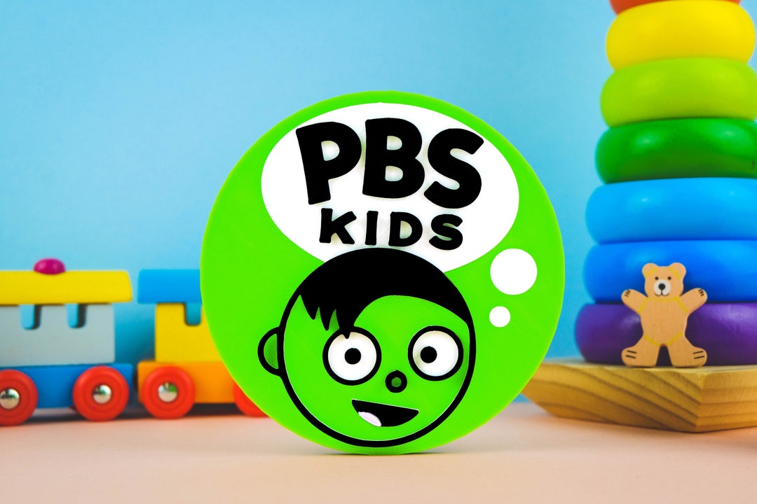 Mike PBS Kids 3D Printed Logo Dash Dot Kid Toy Gift Pretend Play 3D ...