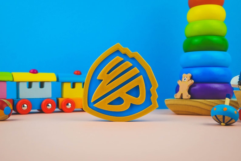 Warner Bros Logo 3D Printed Pretend Play Kids Toy 3D Printing - Etsy