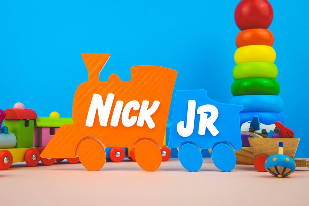 Nick Jr Train Logo 3D Printed Logo Kids Toy - Etsy