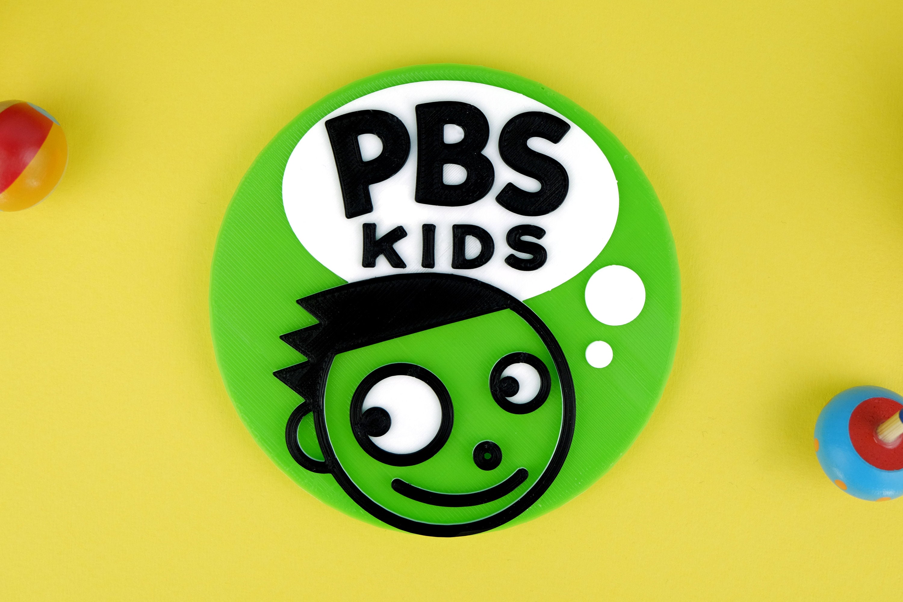 Dash PBS Kids 3D Printed Logo - Etsy UK