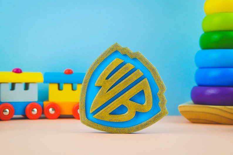Warner Bros Logo 3D Printed Pretend Play Kids Toy 3D Printing - Etsy