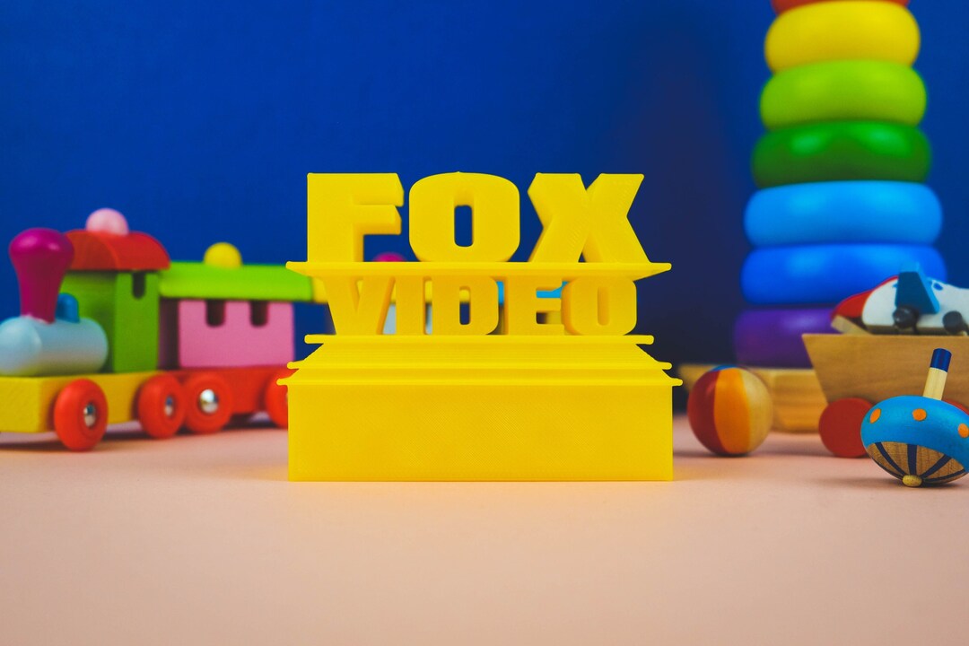 Fox Video 3D Printed Logo - Etsy