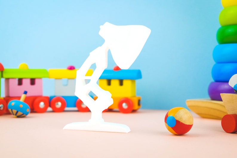 Pixar Luxo Lamp Pixar's Lamp Toy Story Pretend Play 3D Printing Logo 3D ...