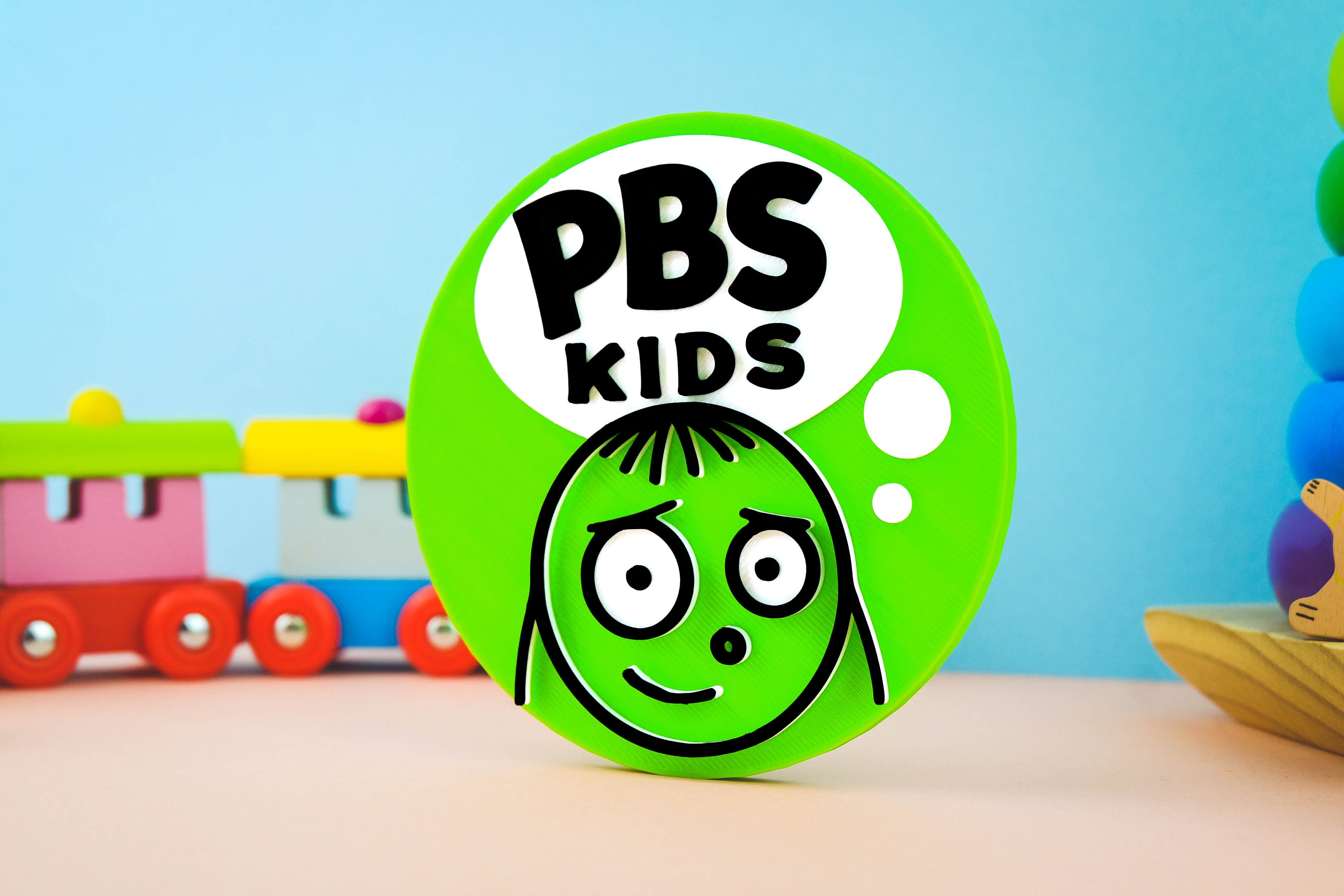 Heather PBS Kids 3D Printed Logo Dash Dot Kid Toy Gift Pretend - Etsy UK