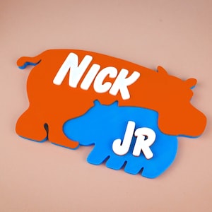 Nick Jr Hippos Logo 3D Printed Logo Kids Toy - Etsy