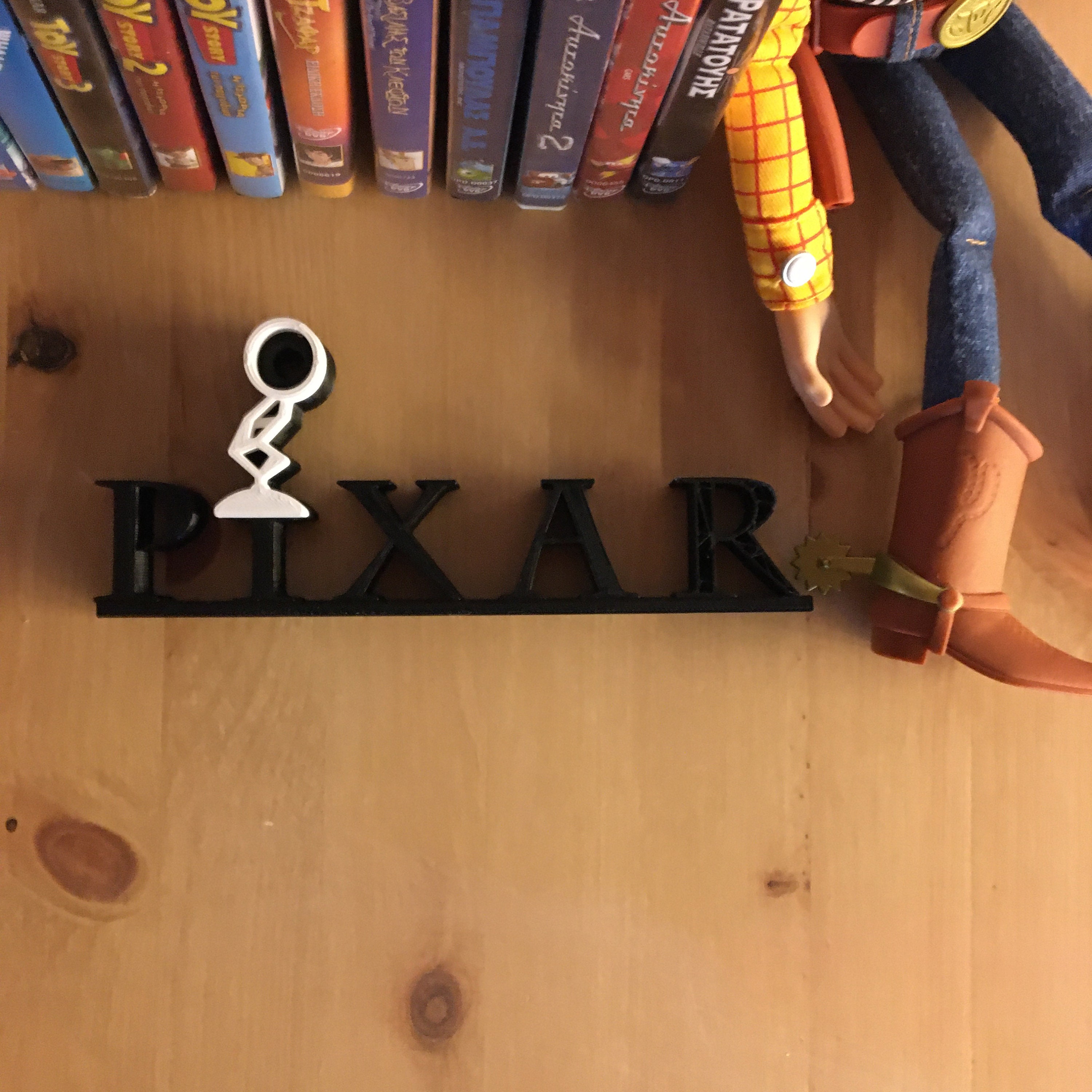 Pixar Stand 3D Printed Logo Pretend Play Luxo Lamp Kids Toy - Etsy ...