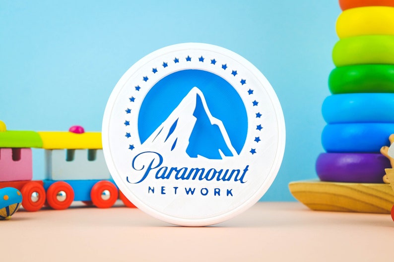 Paramount Network Logo 3D Printed Pretend Play Kids Toy 3D - Etsy