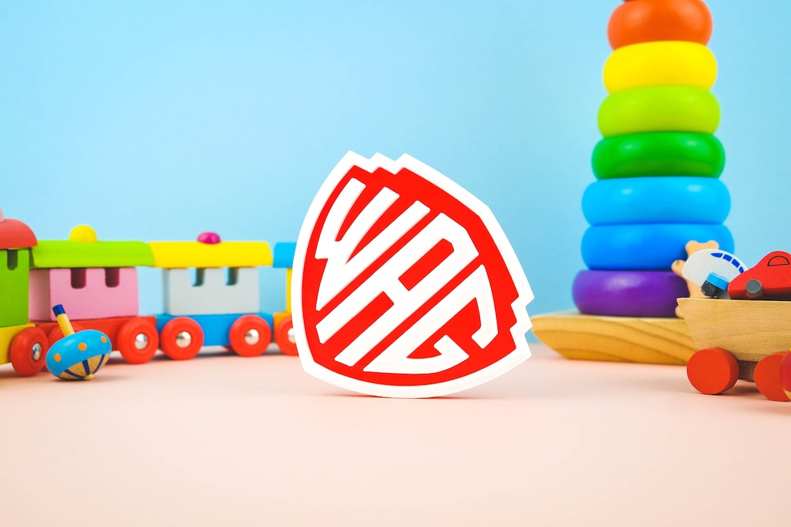 WAG Warner Animation Group Logo 3D Printed Pretend Play Kids - Etsy