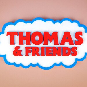 Thomas & Friends Logo 3D Printed Pretend Play Kids Toy 3D Printing ...