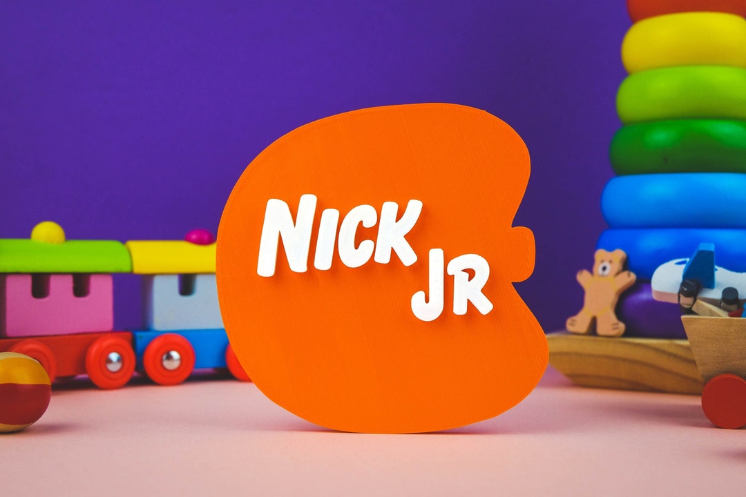 Nick Jr Leaf 3D Printed Logo Nickelodeon Junior - Etsy