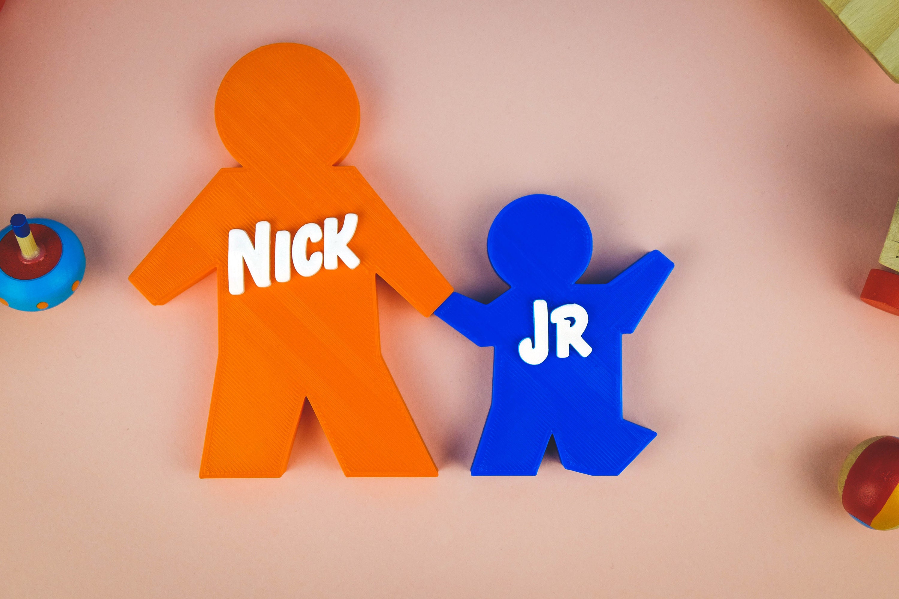 Nick Jr 3D Printed Logo Clasic Version Nickelodeon Junior - Etsy Israel