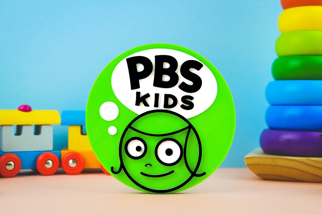 Demi PBS Kids 3D Printed Logo Dash Dot Kid Toy Gift Pretend Play 3D ...