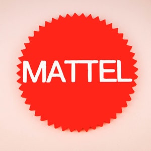 Mattel Logo 3D Printed Pretend Play Kids Toy Gift 3D Printing Warner 3D ...