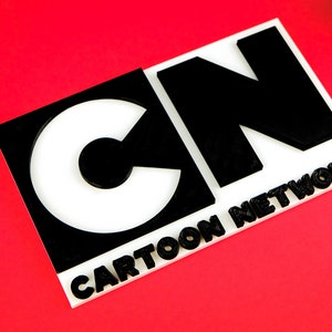 CN Cartoon Network Logo 3D Printed Pretend Play Kids Toy 3D Printing ...