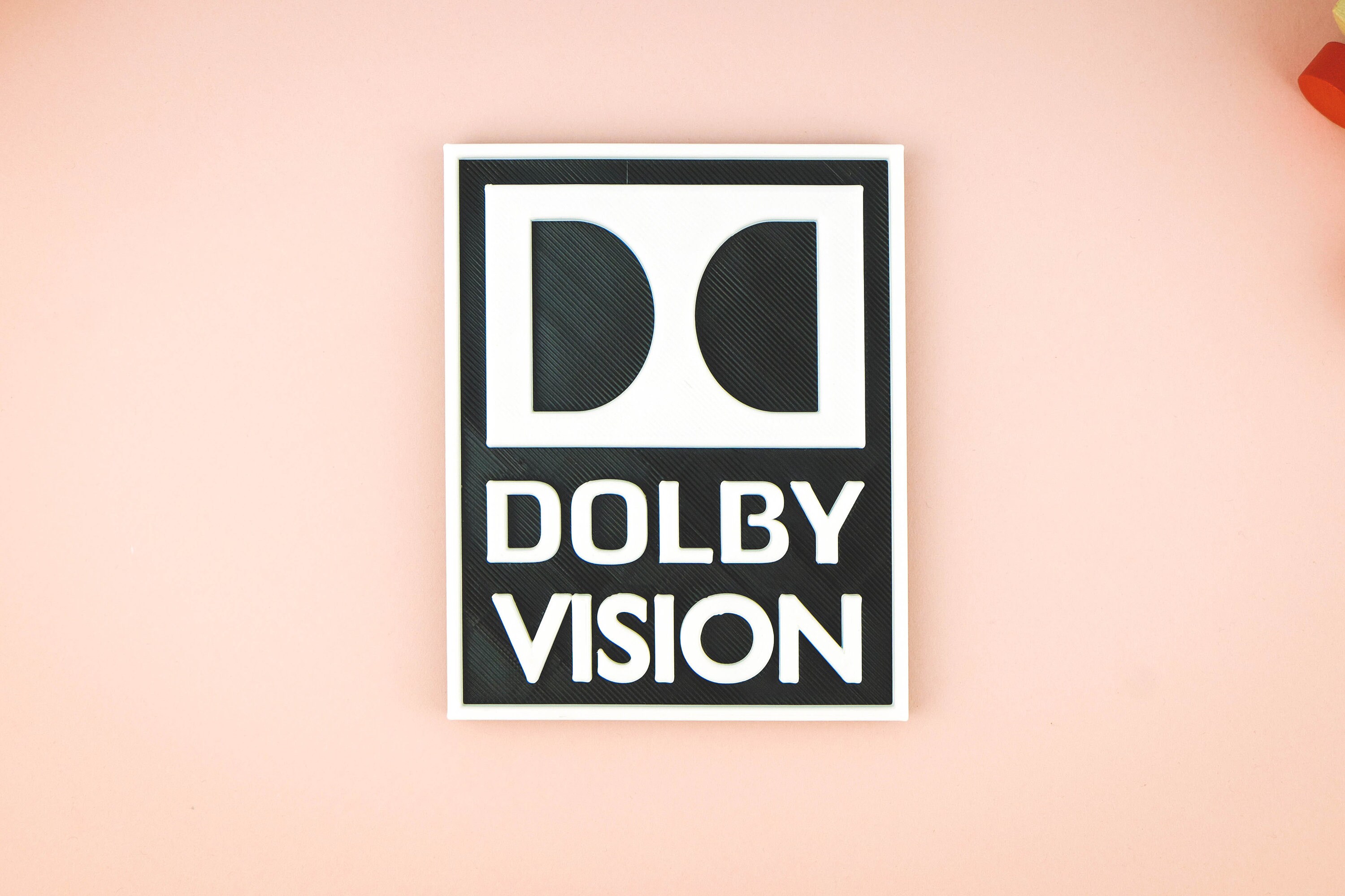 Dolby Vision 3D Printed Logo Sign Home Cinema Theater Decor 3D - Etsy