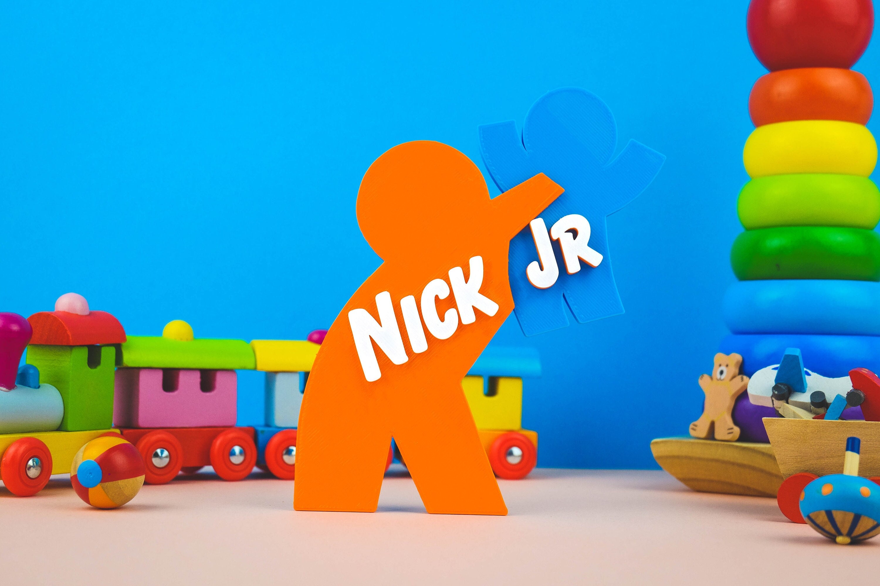 Nick JR Father Son 3D Printed Logo Clasic Version Etsy Finland
