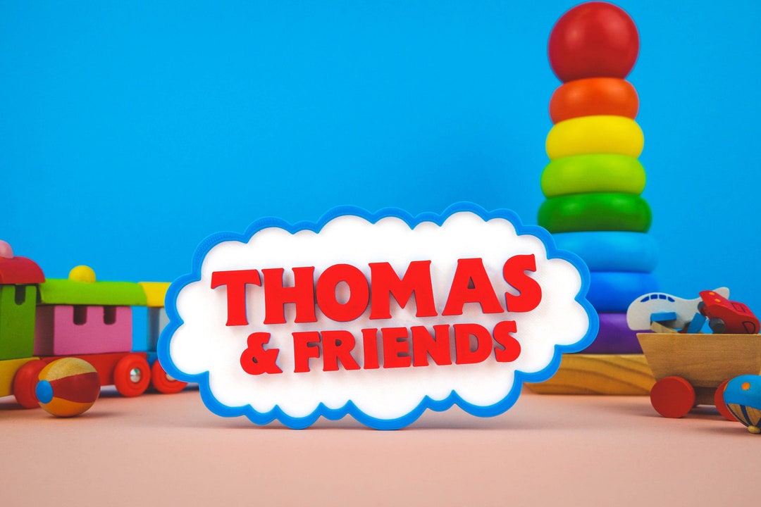 Thomas & Friends Logo 3D Printed Pretend Play Kids Toy 3D Printing ...