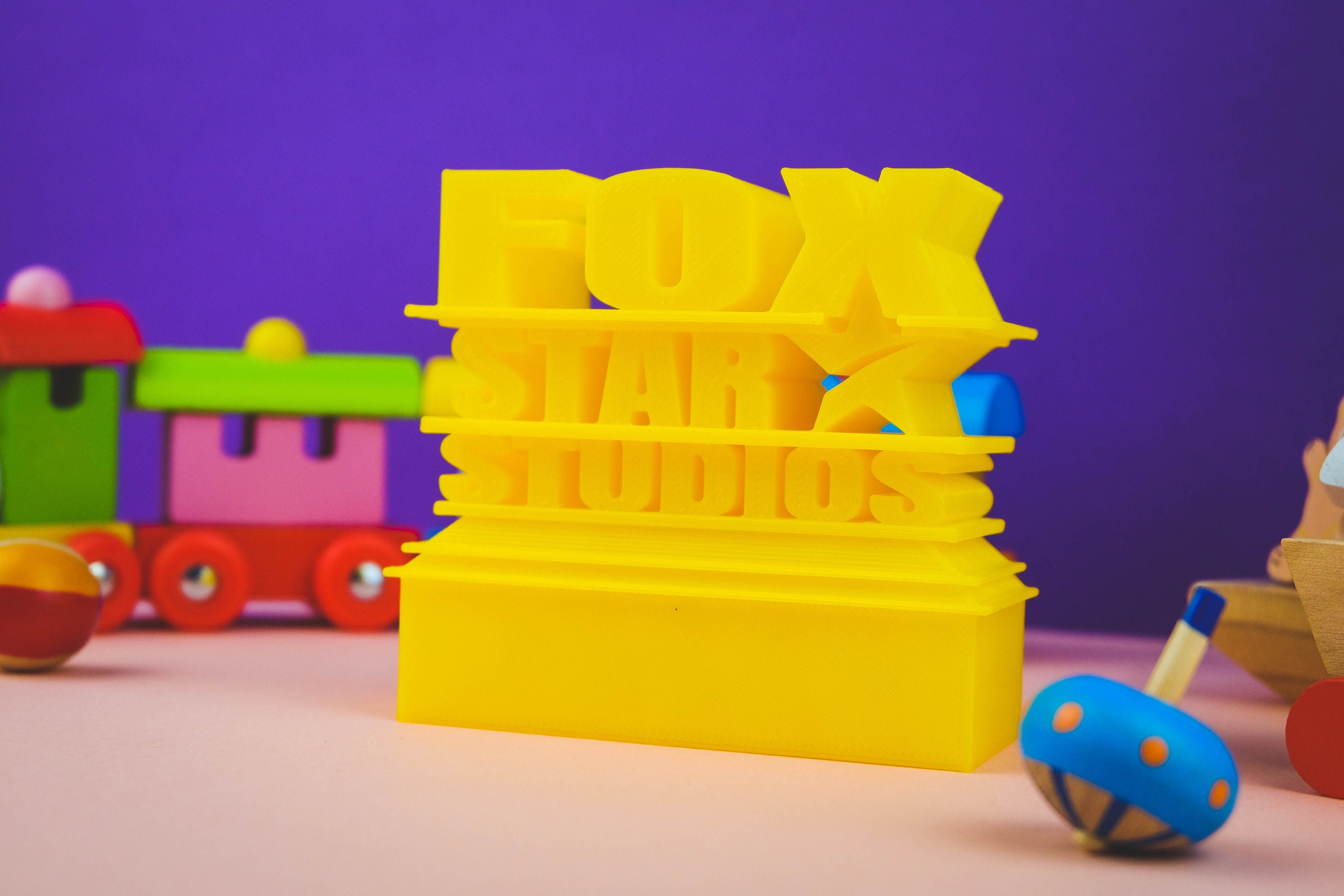 Fox Star Studios 3D Printed Logo Pretend Play Kids Toy Warner Bros 3D ...